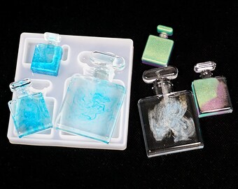New UV Resin Mold Perfume Bottle Mold Pharmacy Bottle Mold - Etsy