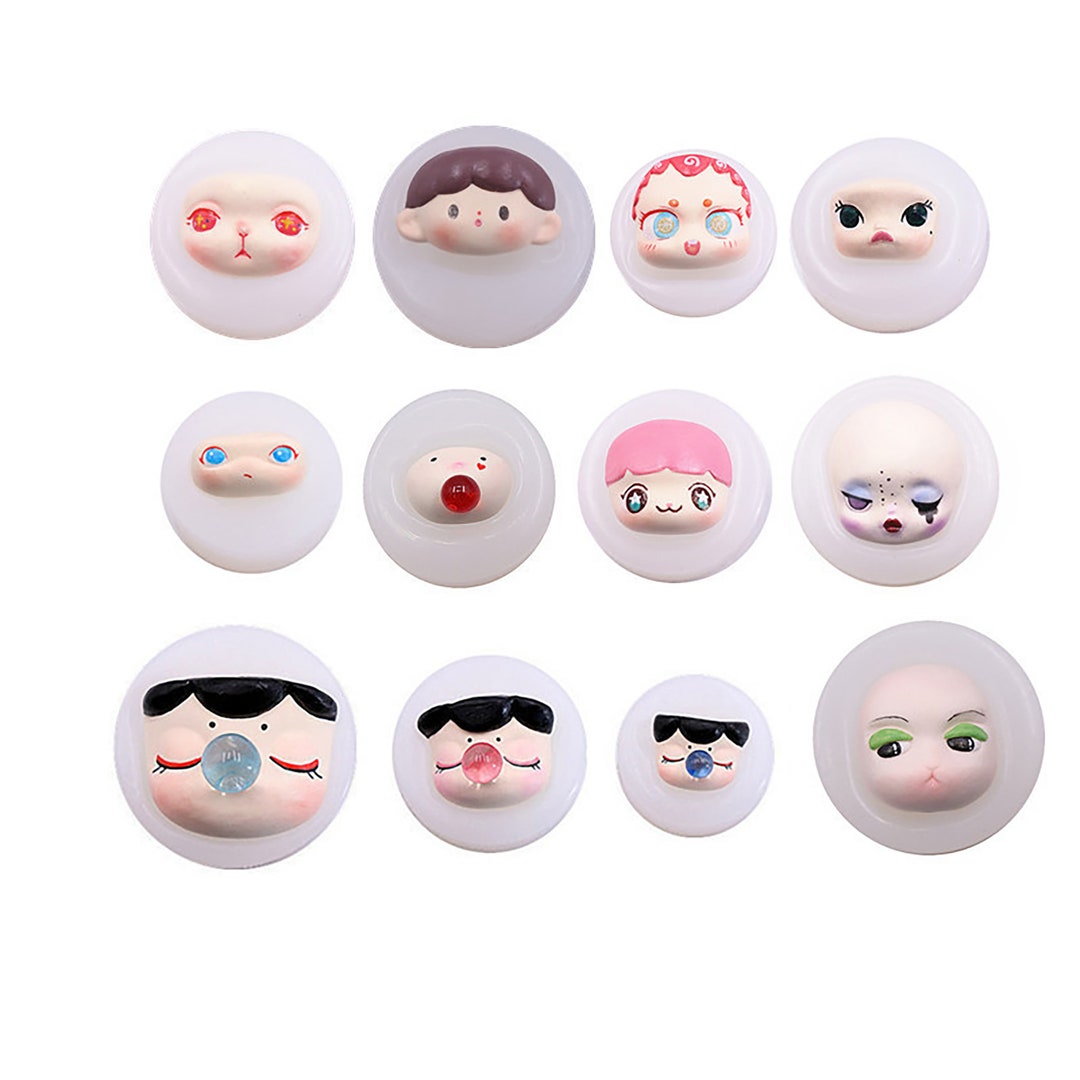 Male God Silicone Face Mold Ultra-light Clayuniversal Face - Etsy