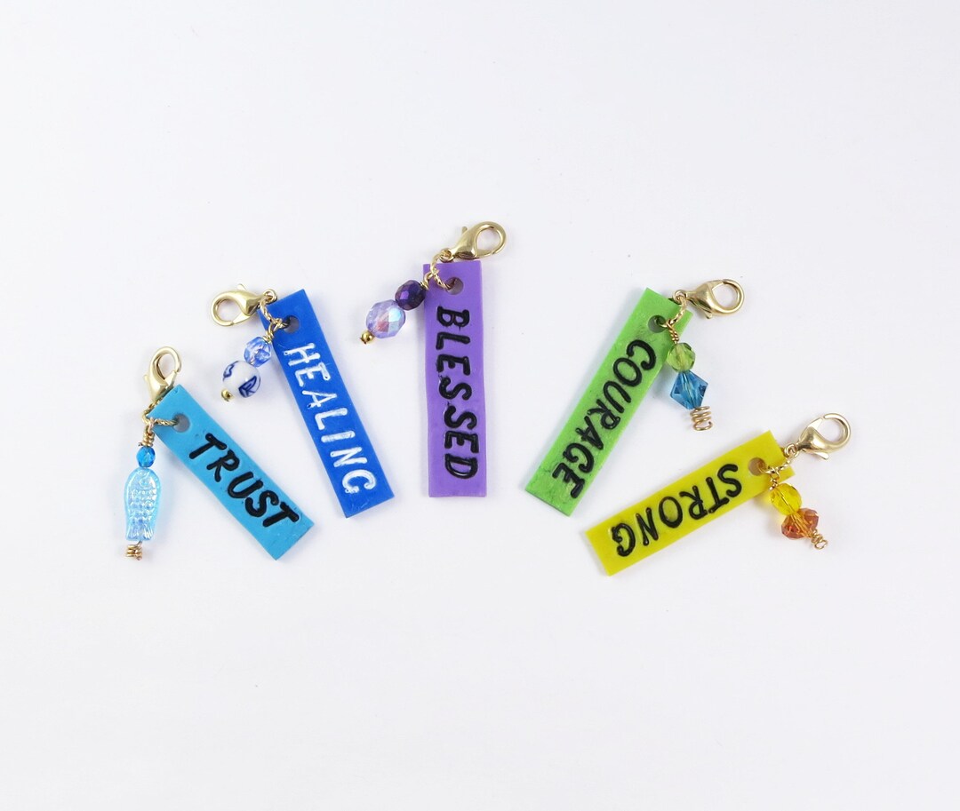 Personalized Inspirational Tag Prayer Shawl Charm Pin Brooch Select ...