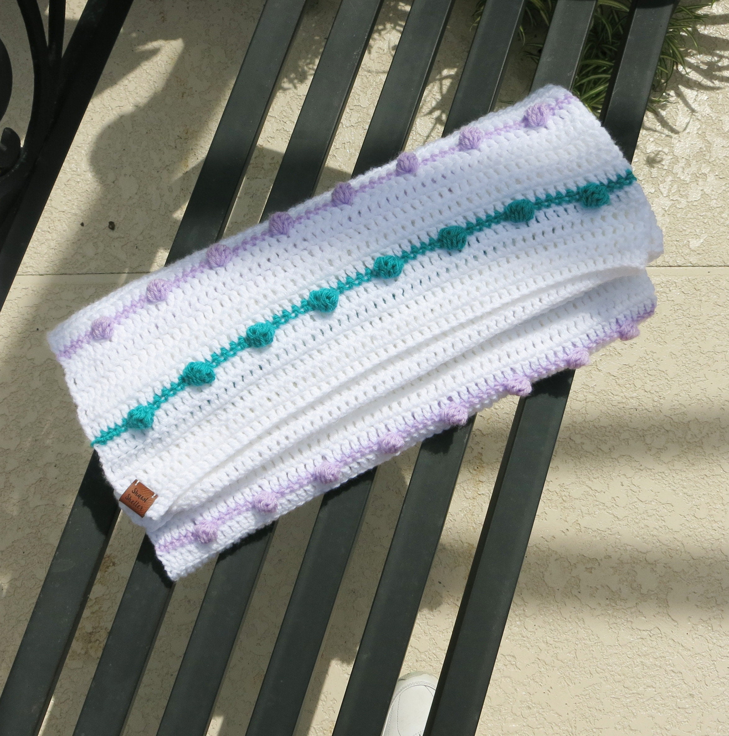 Bobble Baby Blanket Boy Girl Hypoallergenic Easy Care Acrylic Baby ...