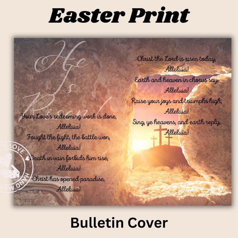 Easter Pictures for Church Bulletins - Etsy