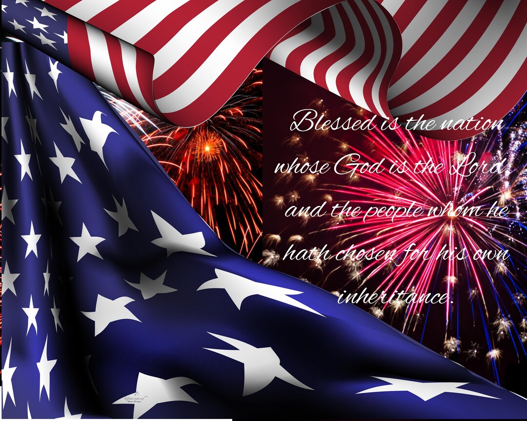 4th of July Church Bulletin Fourth of July Bulletin Church - Etsy