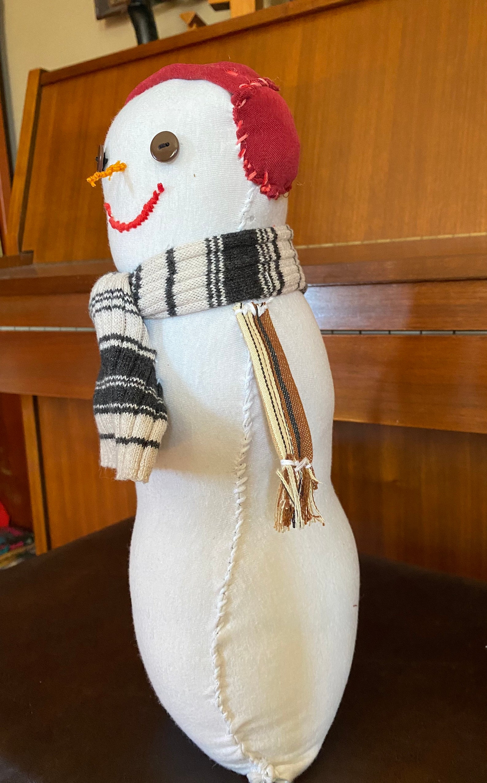 Snowman Pillow - Etsy