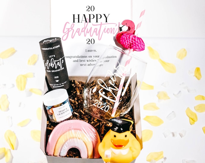 Graduation BOX Graduation Gift Box Personalized Graduation - Etsy