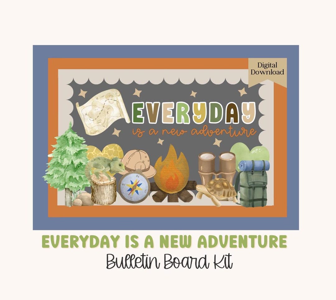 Retro Spring Bulletin Board Kit, Bloom Kindness, Pastel Spring Theme ...