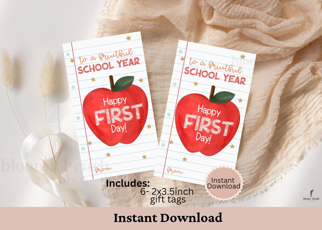 Welcome Back to School It's Going to Be a Great Year Tag, Printable ...