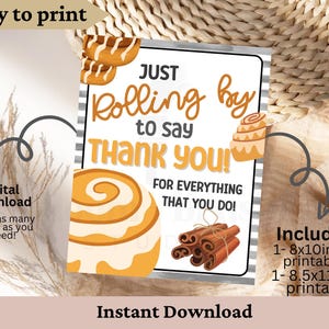 Appreciation Sign Printable Bundle for Staff Appreciation, Teacher ...