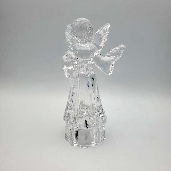 Lead Crystal Angel Figurines - Etsy