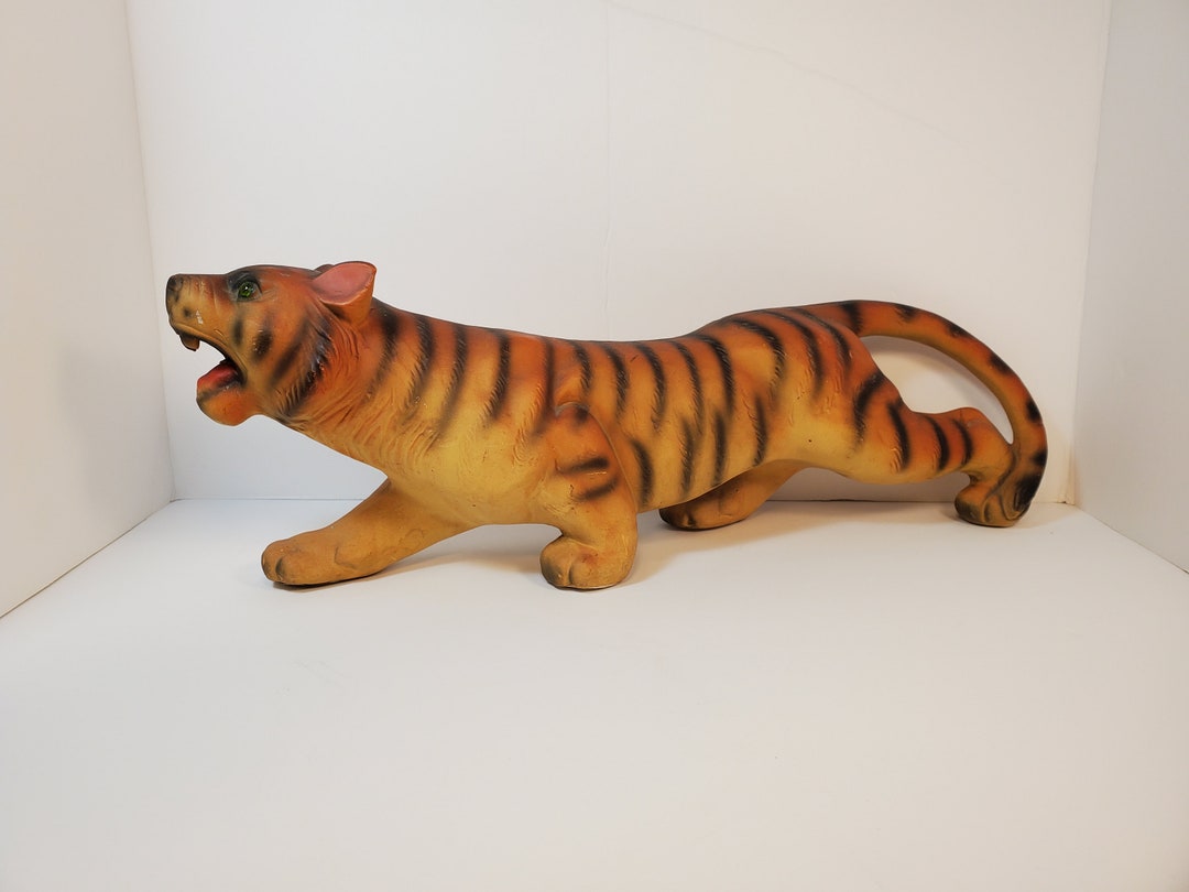1950's Large Porcelain Bengal Tiger With Peridot Eyes - Etsy