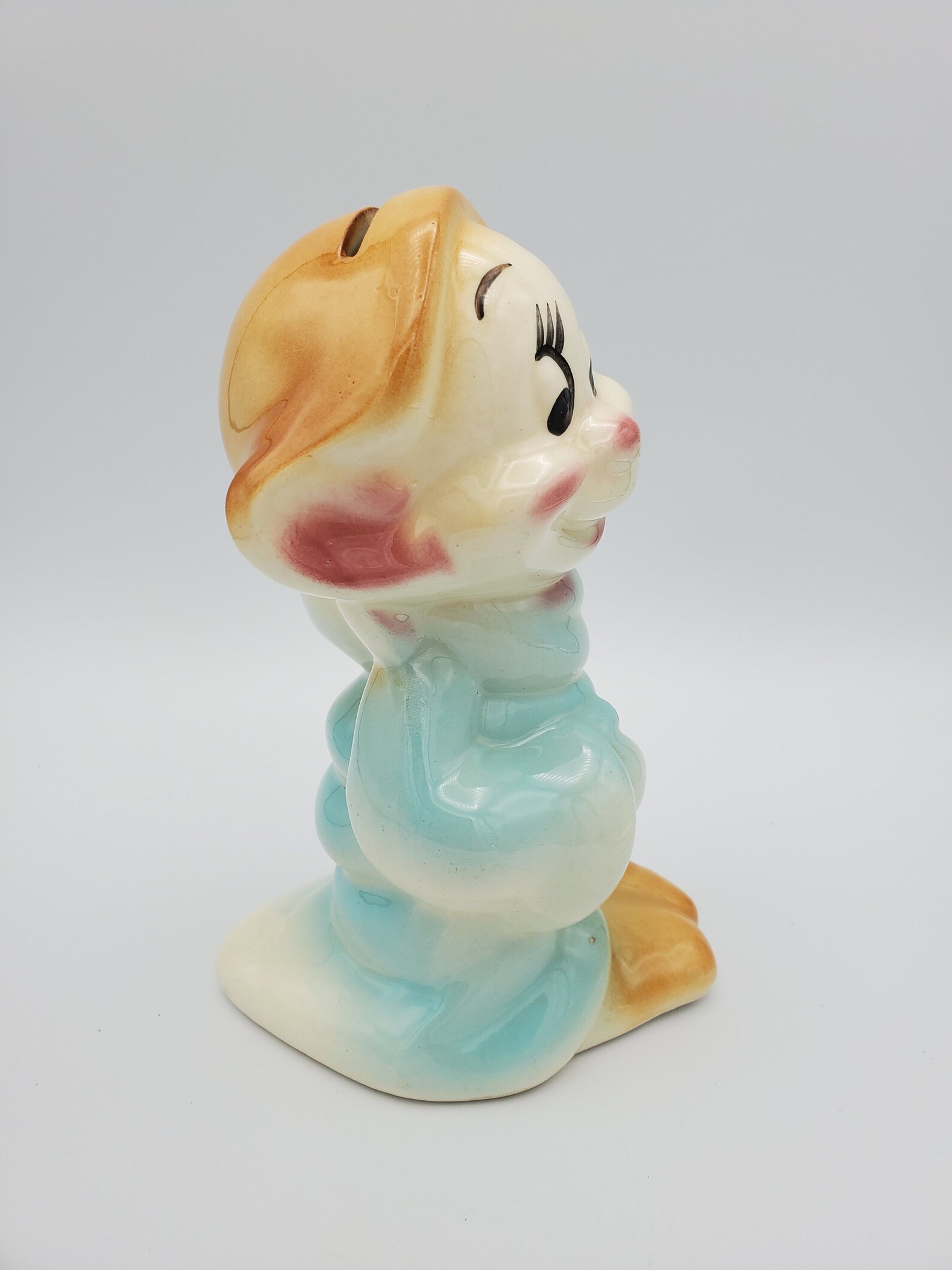 Vintage Disney Dopey the Dwarf Coin or Money Bank Unused 1945-1954 - Etsy