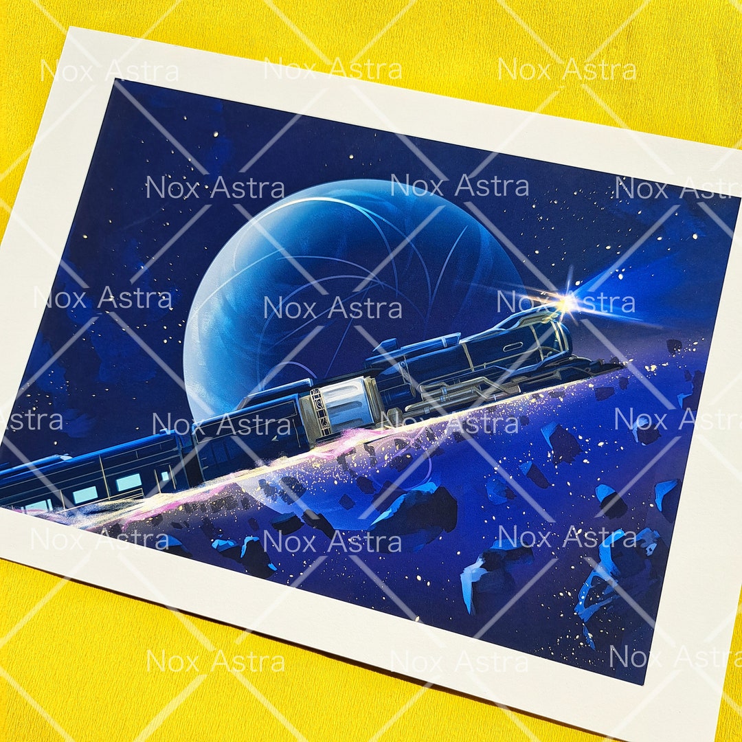 Astral Express Honkai Star Rail A4 and A5 Fine Art Cotton - Etsy
