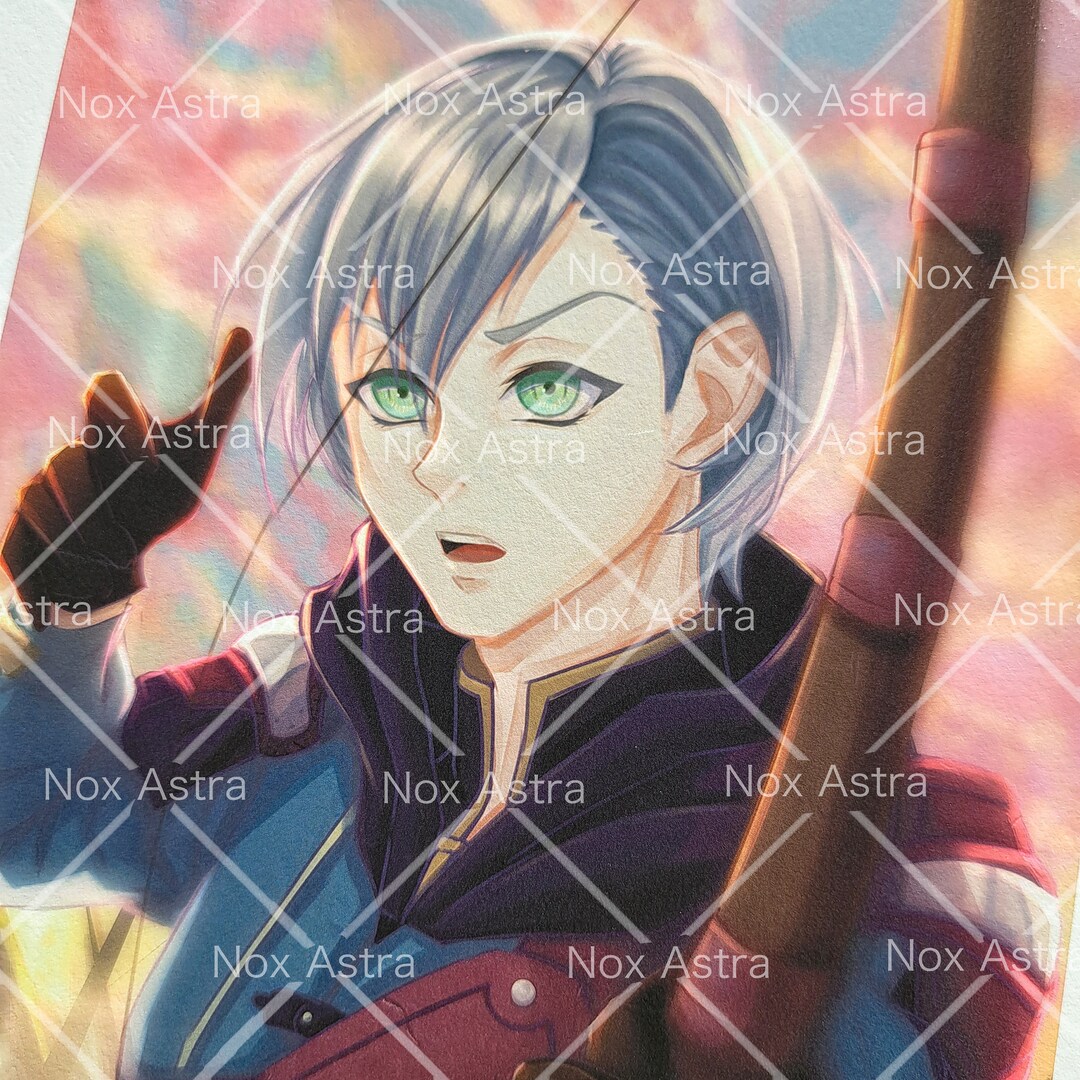Ashe Ubert Fire Emblem Three Houses A4 and A5 Fine Art - Etsy