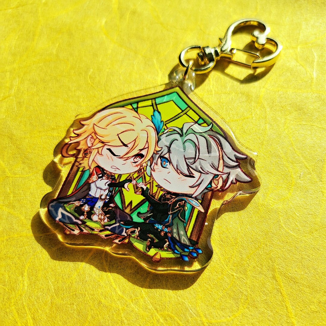 Genshin Impact Kavetham / Aikaveh Epoxy Keychain - Etsy