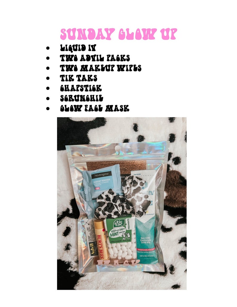 Hangover Kit Bachelorette Party Favor Wedding Party Favor Etsy