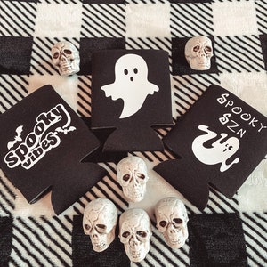 Halloween Spooky Bundle Back Drink Coolers Halloween Gift Set Can ...