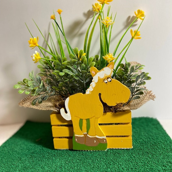 Horse Planter - Etsy