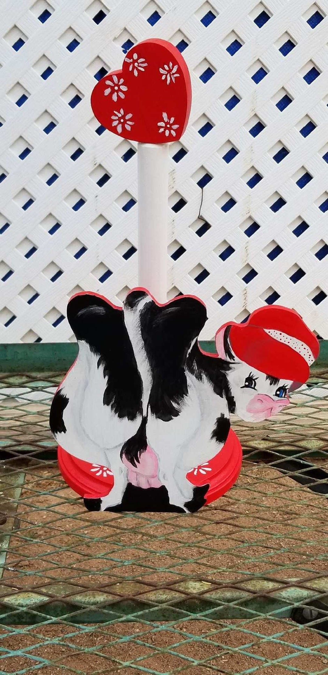Farm Cow Paper Towel Holder Handmade & Painted - Etsy