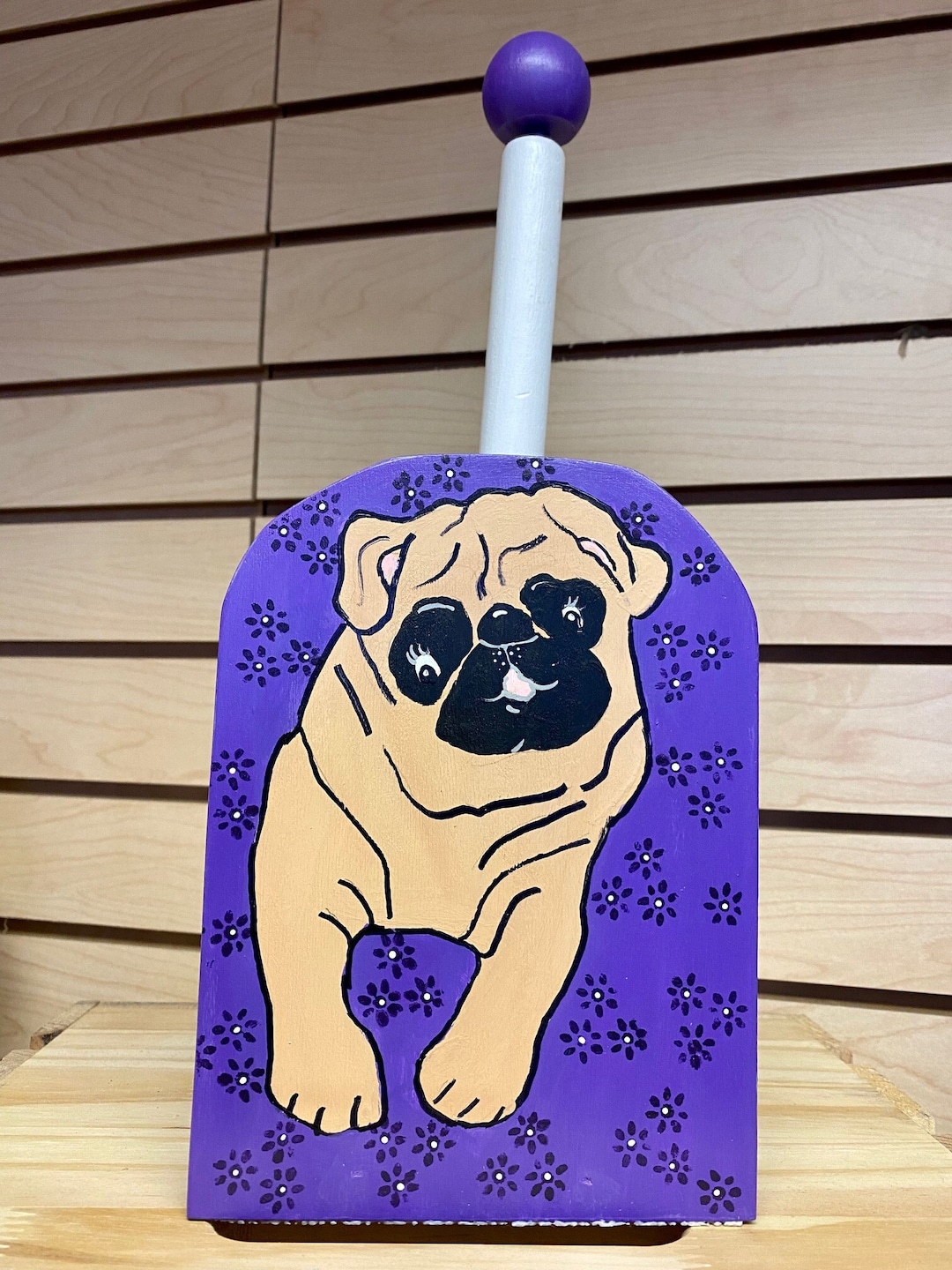 Pugs Cute Dog Paper Towel Holder - Etsy
