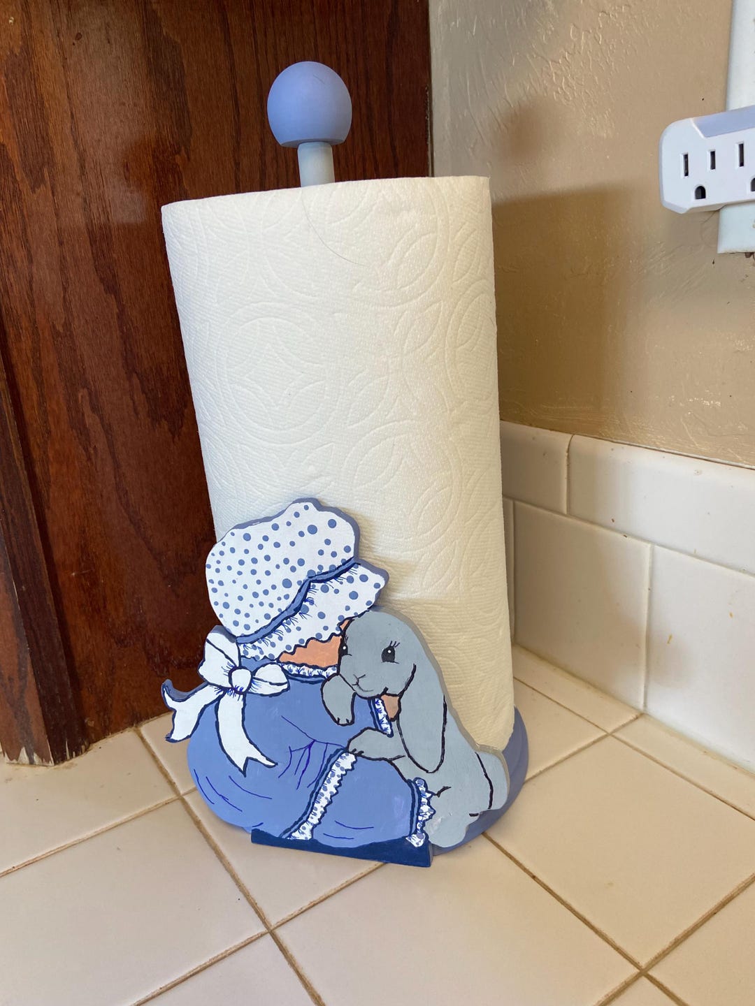 Adorable Little Dutch Girl Paper Towel Holder - Etsy