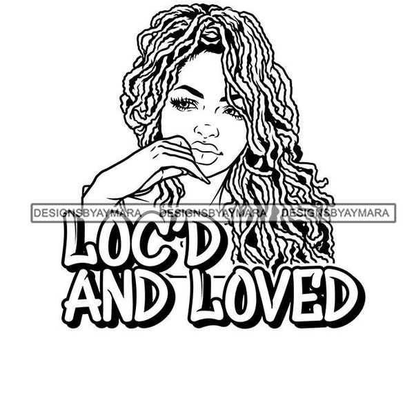 Black Woman Symbol Vector - Etsy