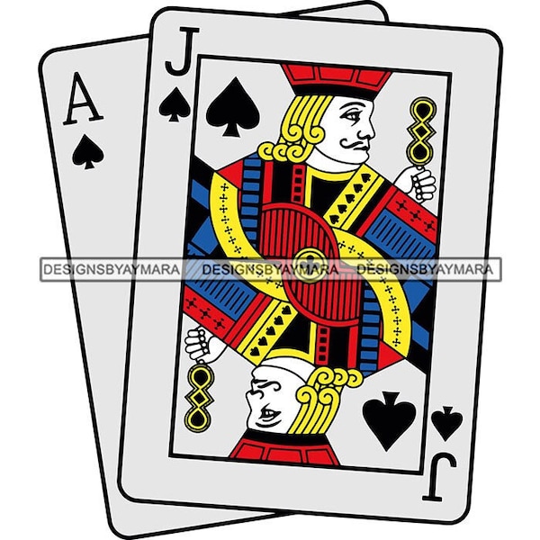 Blackjack Svg - Etsy