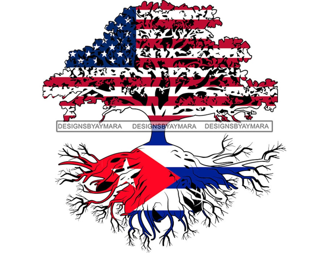 Cuba Tree Root Flag Flags United States USA Country National Cuban ...