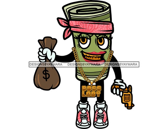 Gangster Cartoon Faces