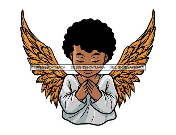 Clipart Angelo Bambino Che Prega L'angelo Di Natale Prega