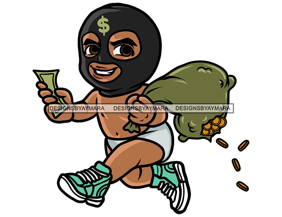 Mobster Baby Cartoon