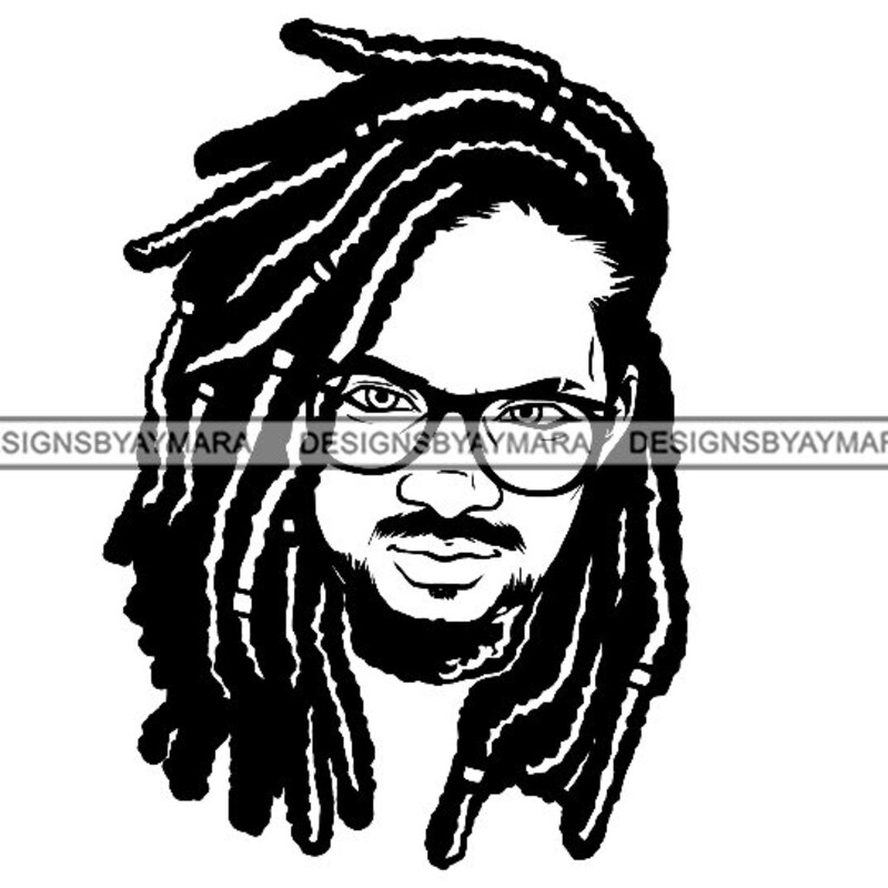 Dreads Svg - Etsy