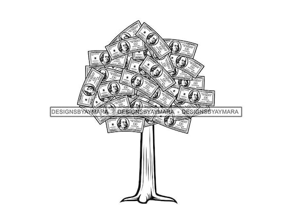 Money Tree Drawing