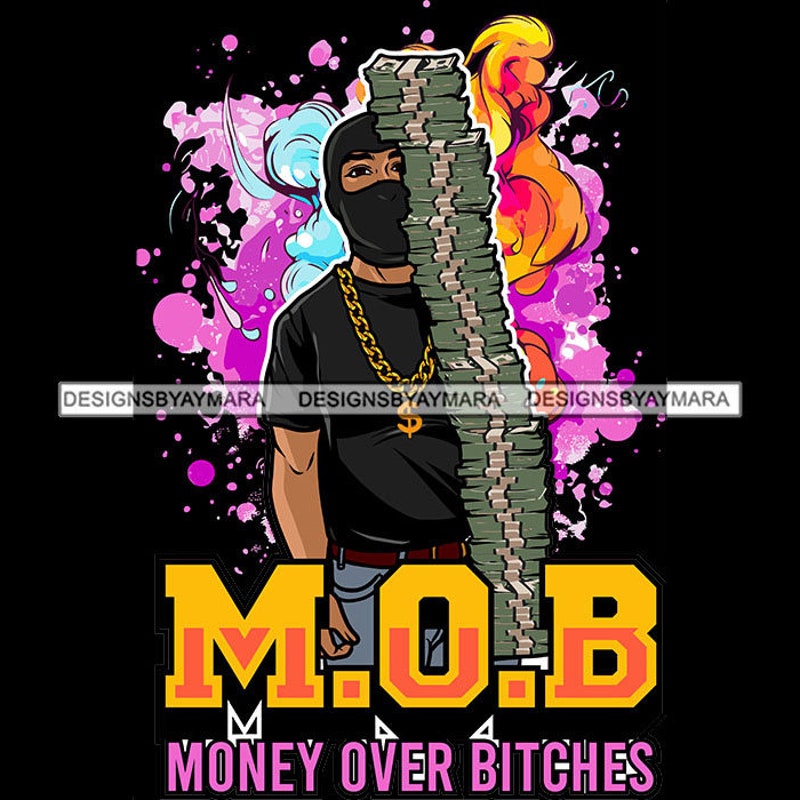 Man With Money Stack Svg - Etsy