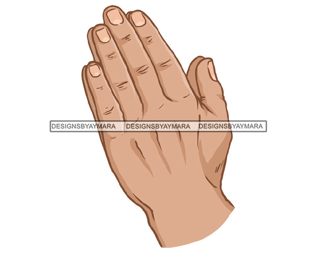 Hands Praying SVG Bible Verse Christian Religious Gospel Faith Word ...