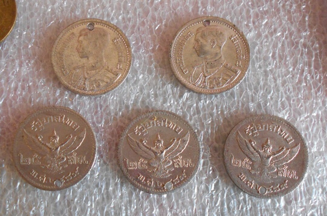 Thailand- Lot of 15 Coins, Rare Old Money for Gifts, Collection, With ...