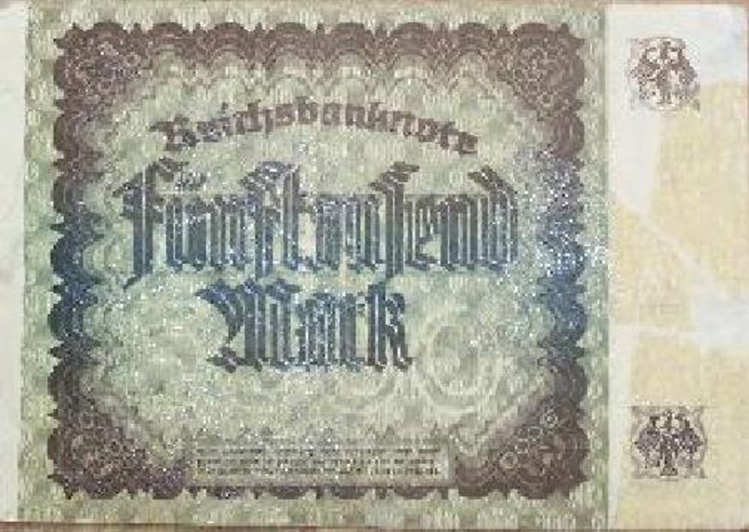 Lot of 25 German Currency, Mix of Obsolete Early 1900s Inflationary ...