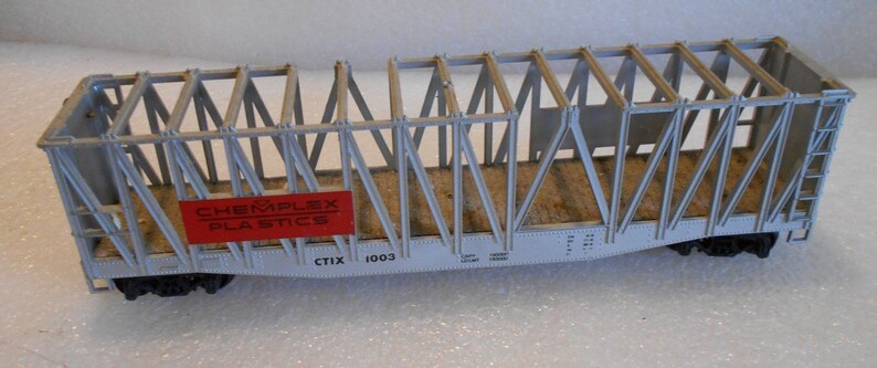 HO Scale: ROCO Chemplex Plastics Flat Car for Model Railroad - Etsy