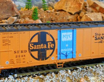 Santa Fe Box Car - Etsy