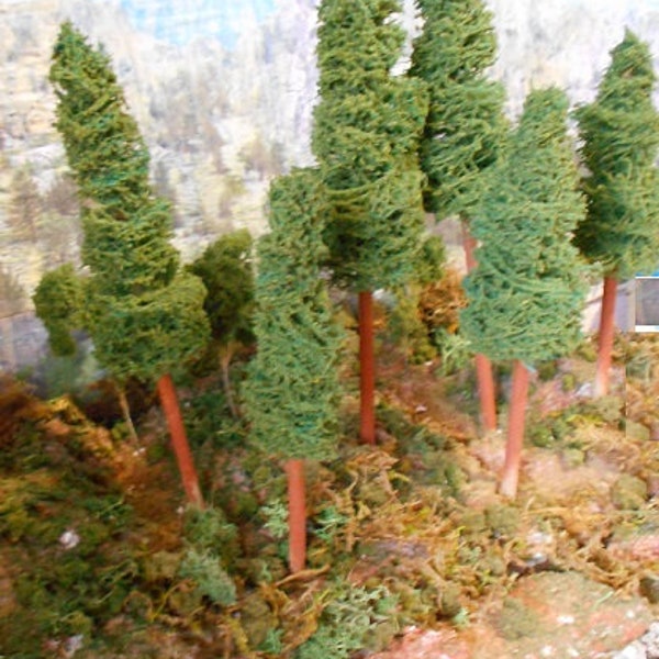 Ho Scale Pine Trees - Etsy