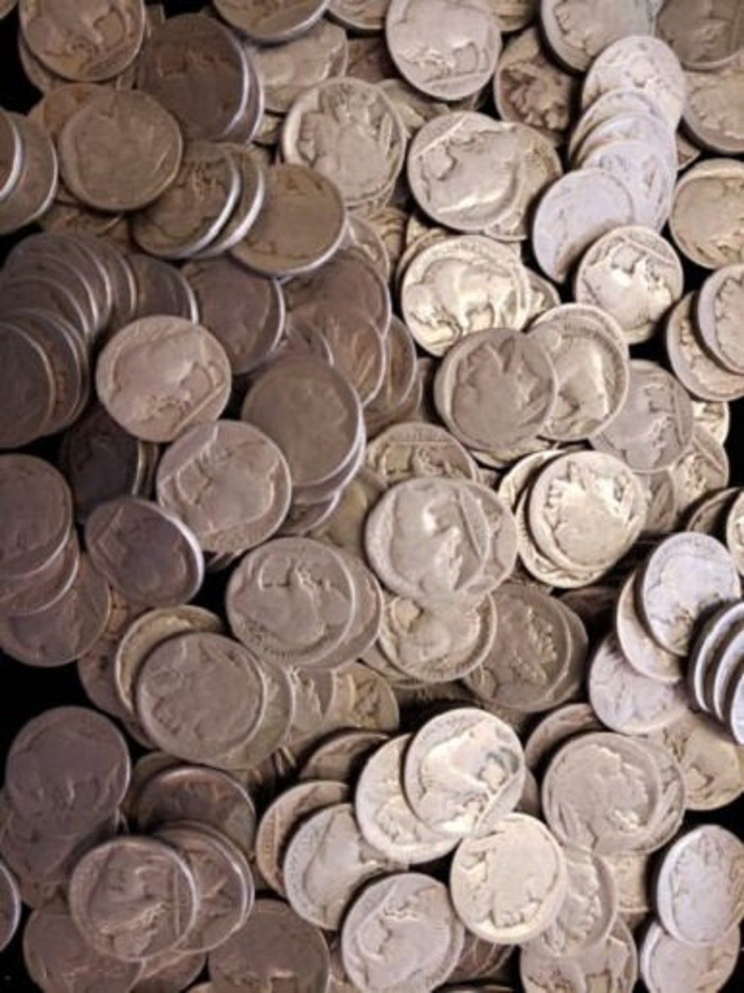 Lot of 4: Buffalo Nickels "no Dates", "type 1 - Mound", Rare ...