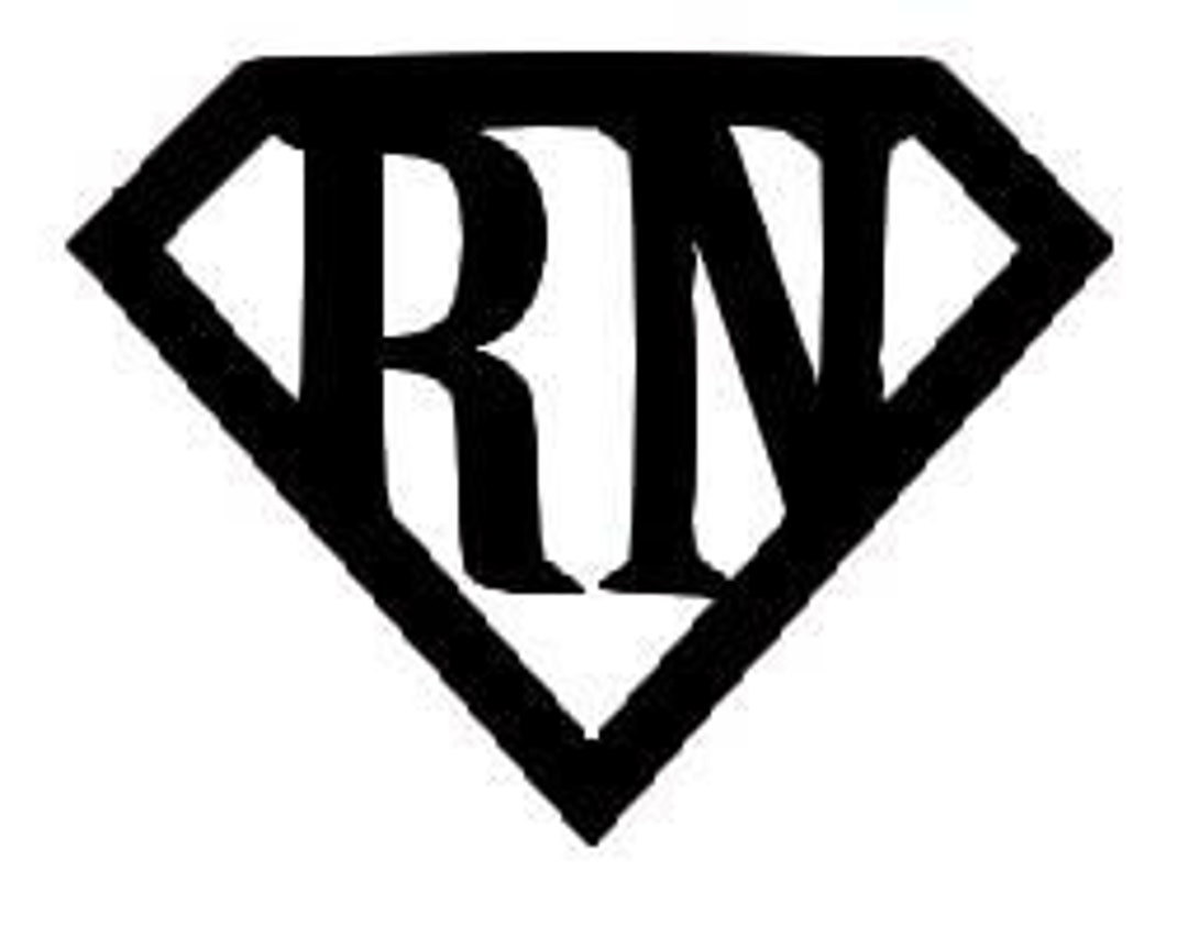 Super RN Vinyl Decal Free Shipping - Etsy