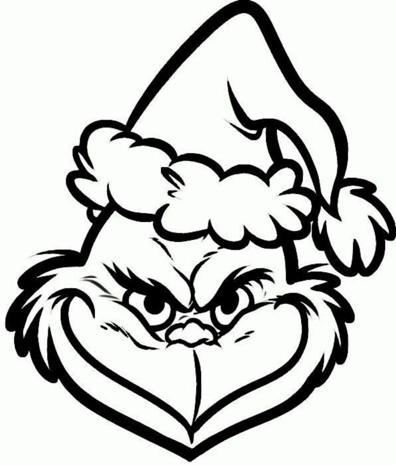 3 Set of 10 Grinch's Vinyl Decals Free Shipping - Etsy
