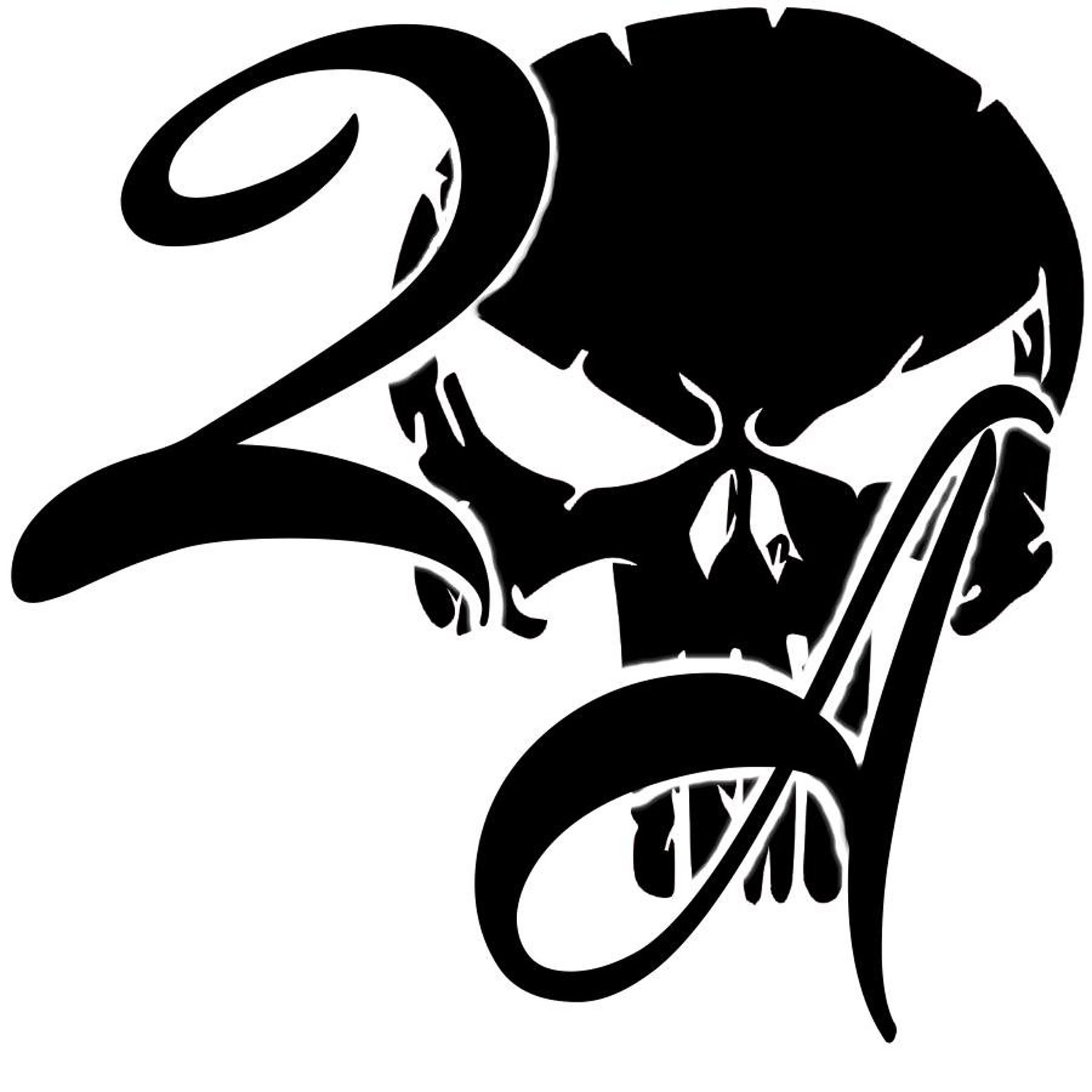 6 2A Punisher Skull Vinyl Decal Free Shipping - Etsy