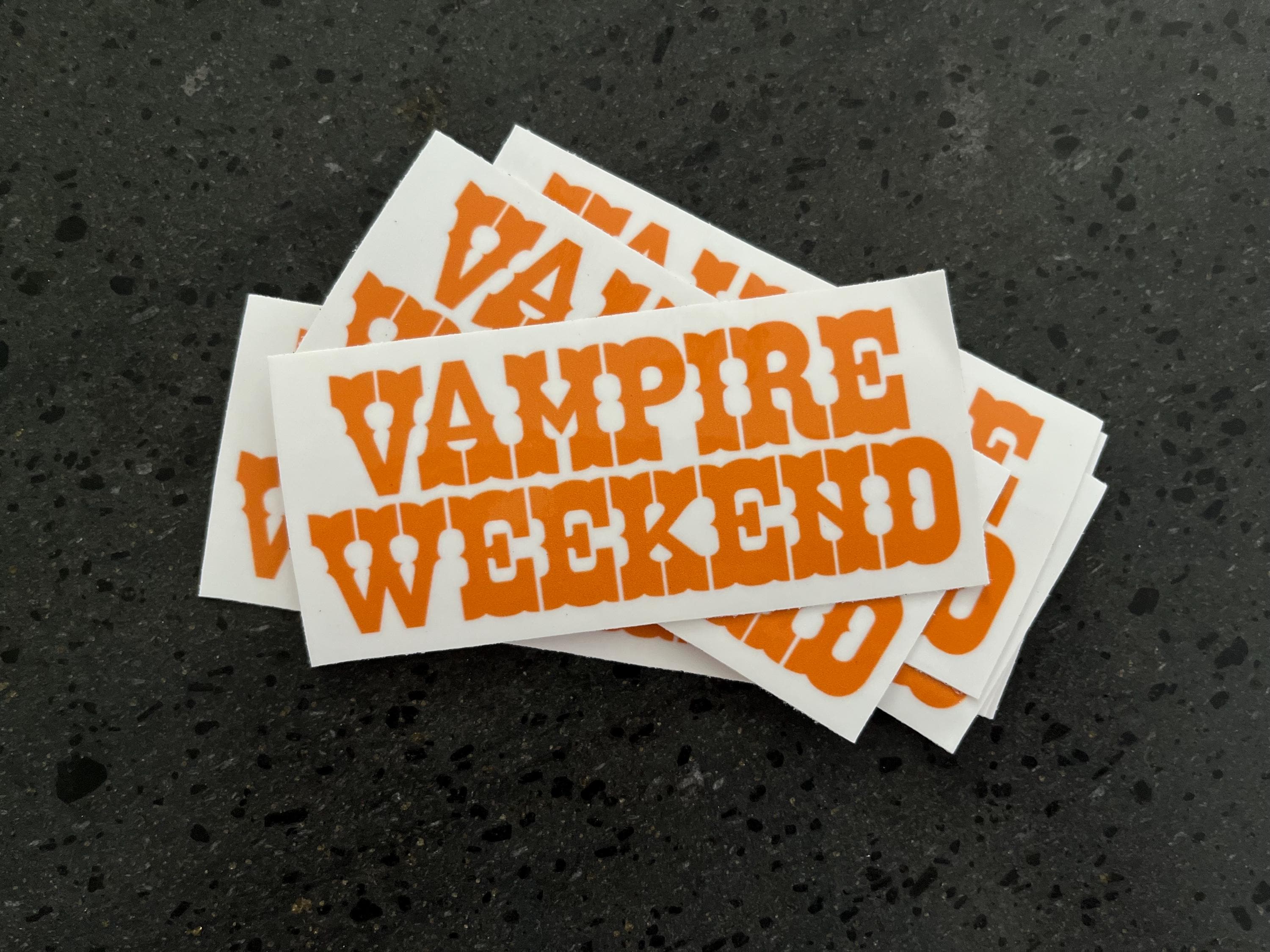 Vampire Weekend Zabar's Logo Sticker - Etsy