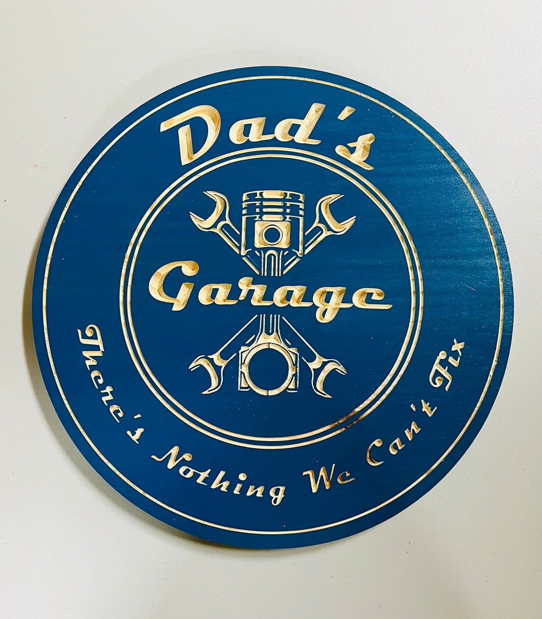 Personalized Garage Sign, Tools Signs, Hobby Room, Man Cave, Christmas ...