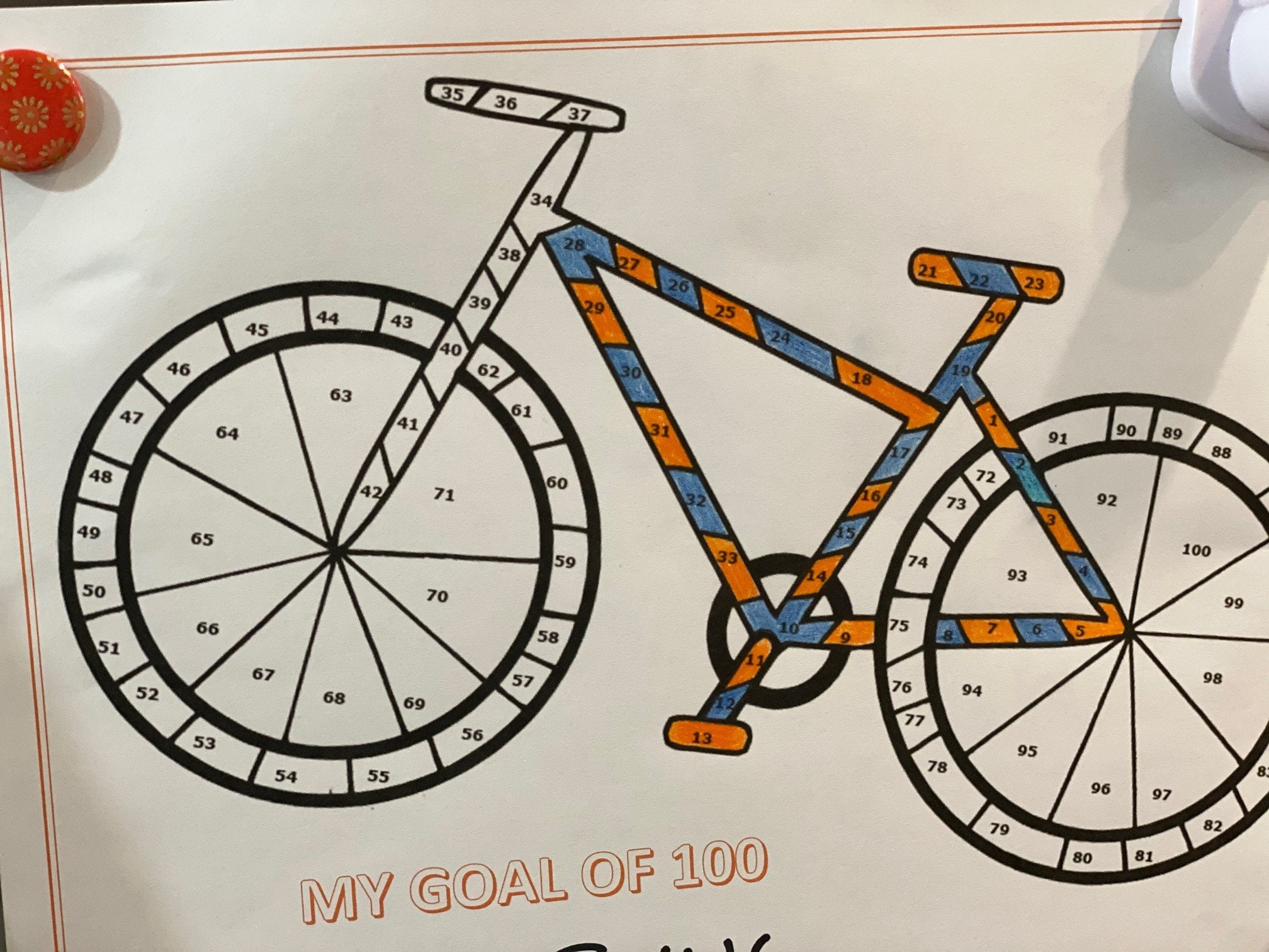 100 Habit Tracker, 100 Workout Calendar, Printable Habit Tracker, 100 ...