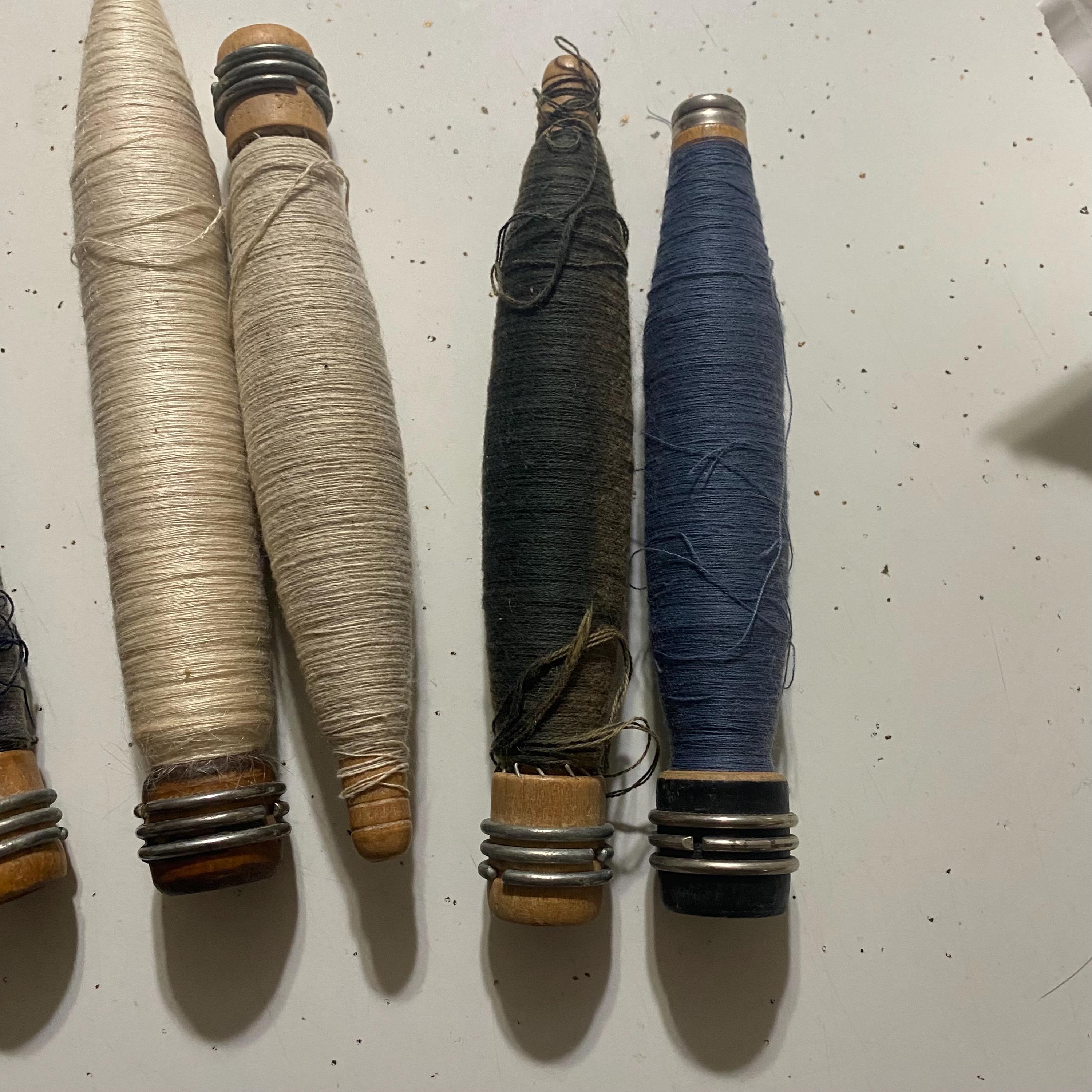 Antique Wooden Weaving Loom Shuttle Bobbins or Spools. - Etsy