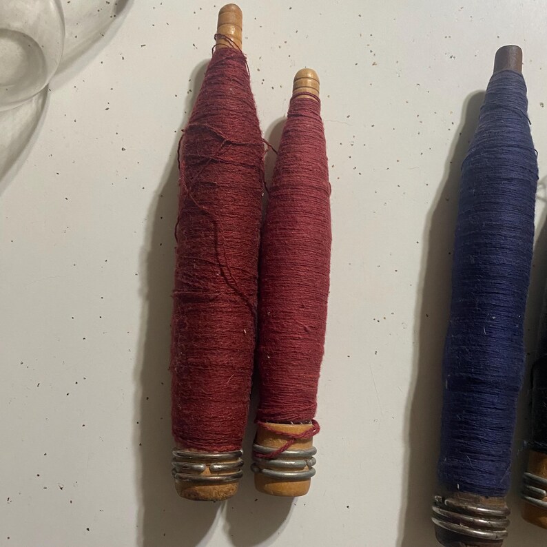 Antique Wooden Weaving Loom Shuttle Bobbins or Spools. - Etsy