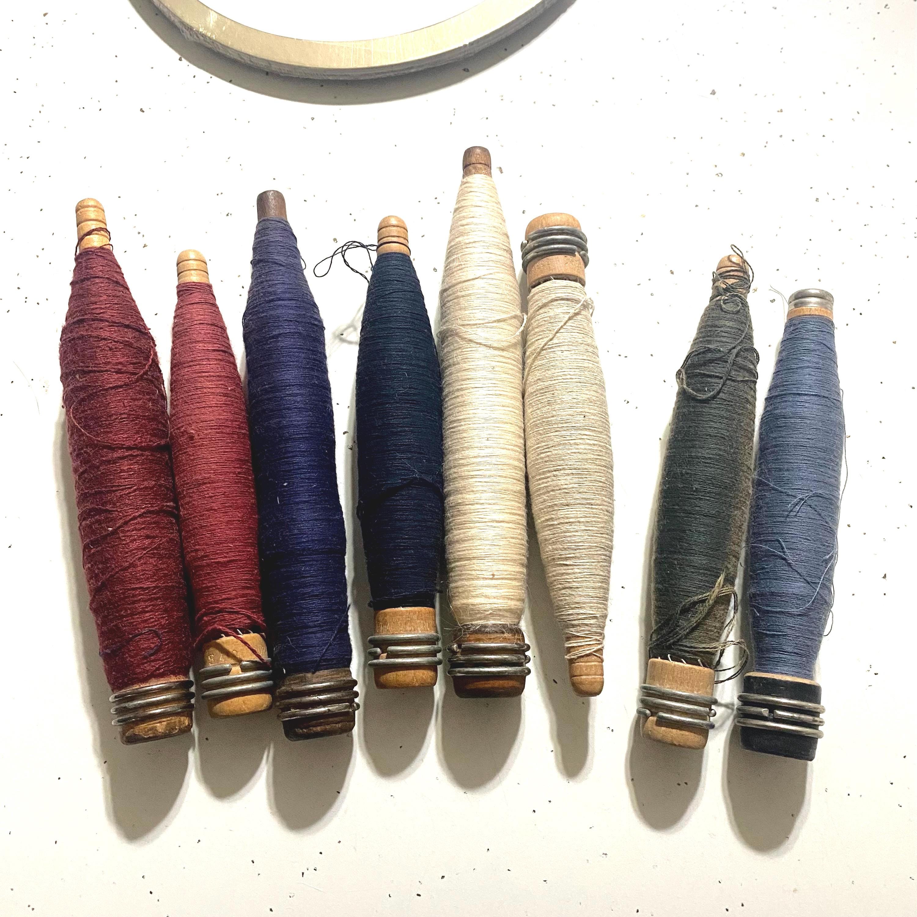 Antique Wooden Weaving Loom Shuttle Bobbins or Spools. - Etsy