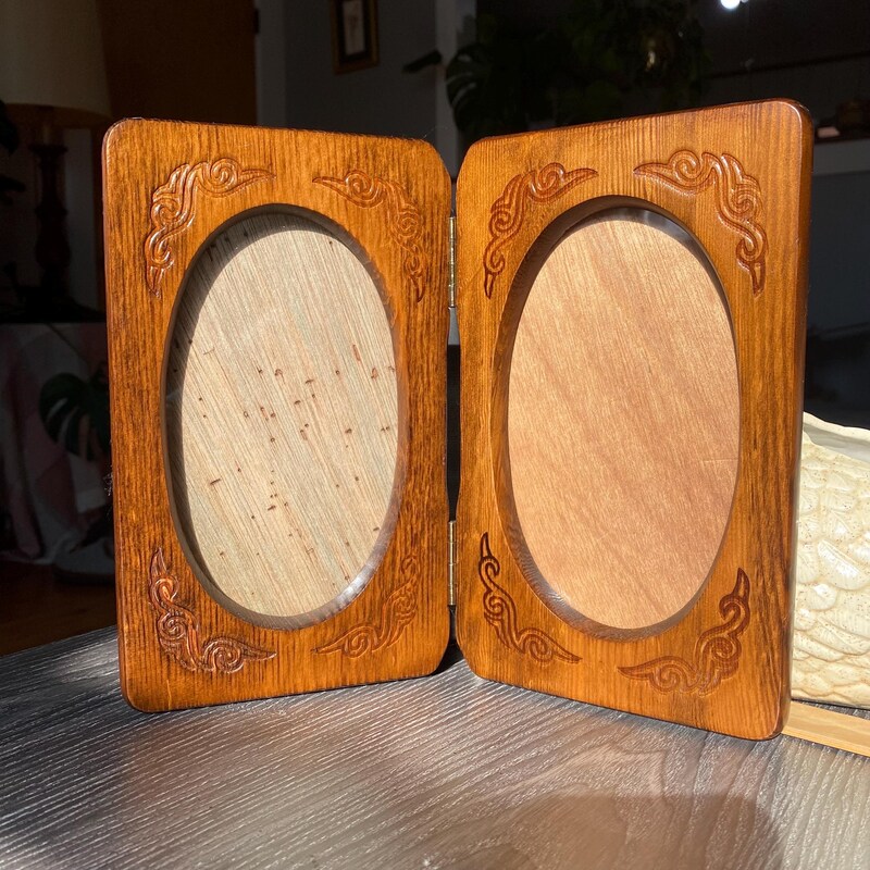 Carved Wood Frame - Etsy
