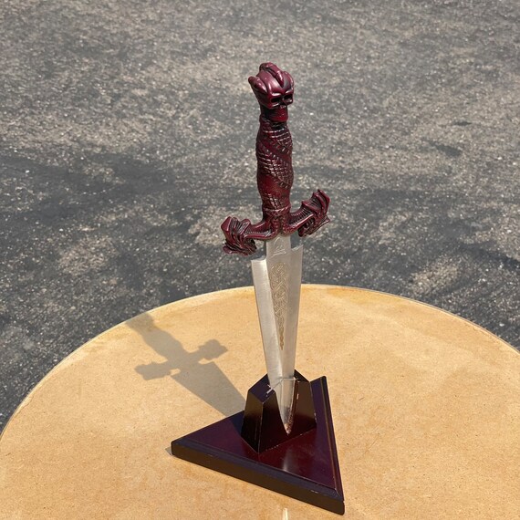 Rare Kit Rae "The Talisman" Dagger - Gem